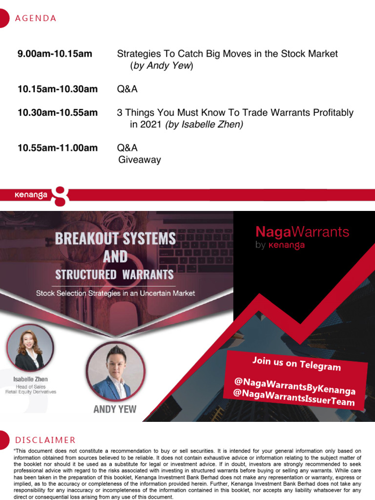 Breakout Systems & Structured Warrants | PDF | Greeks (Finance ...