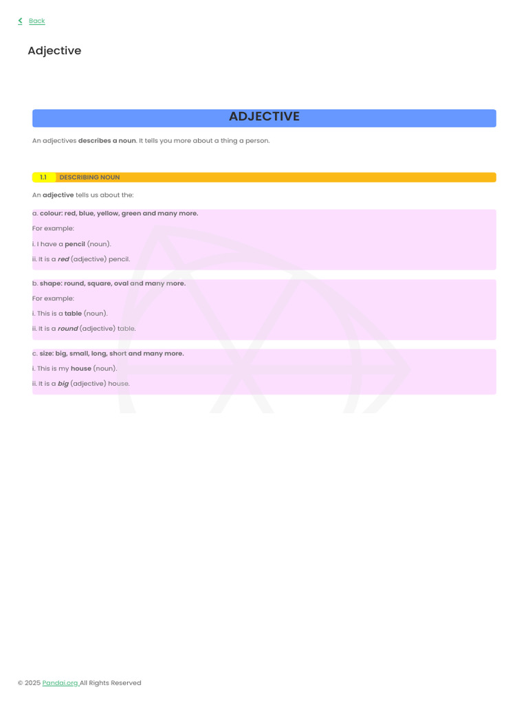 Adjective | PDF