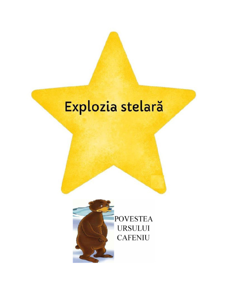 Explozia Stelara Ursul Cafeniu | PDF