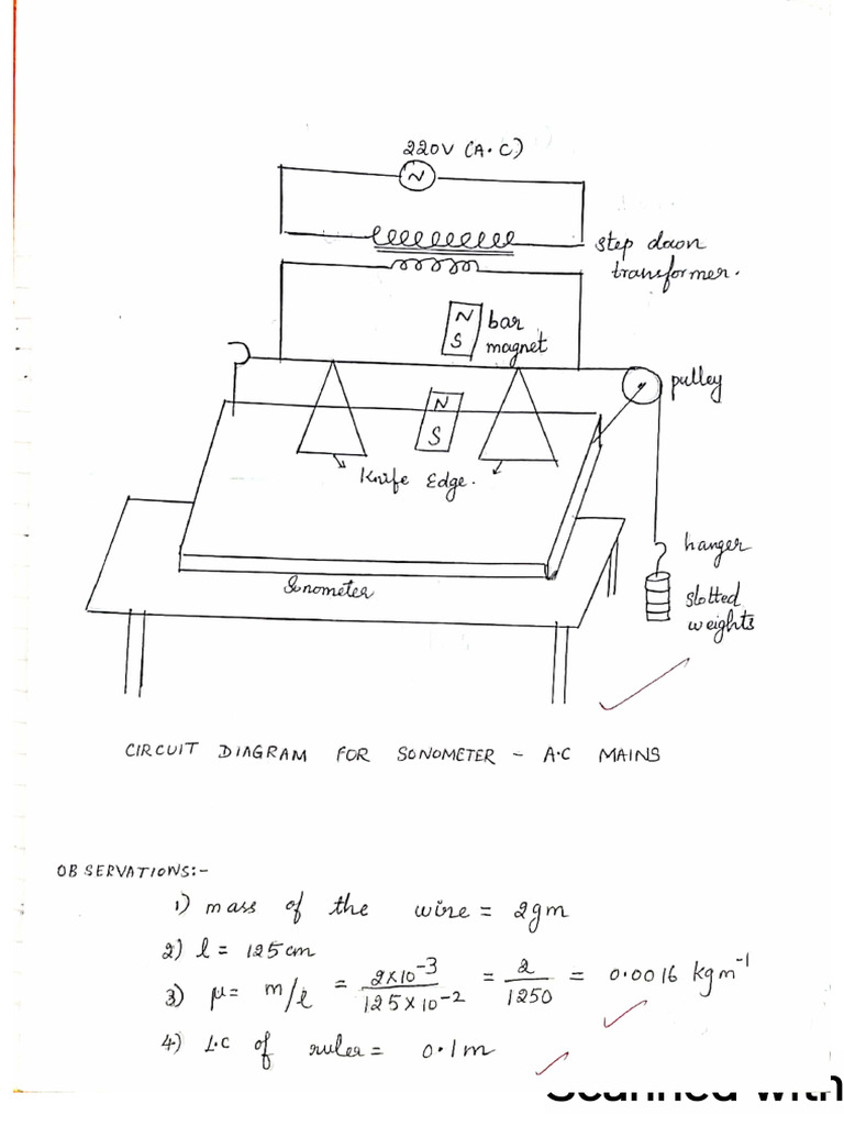 AC Frequency - Sonometer | PDF