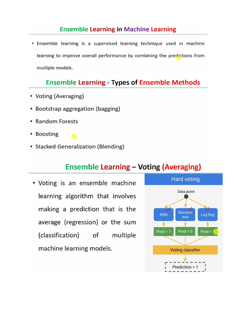 Ensemble Learning | PDF