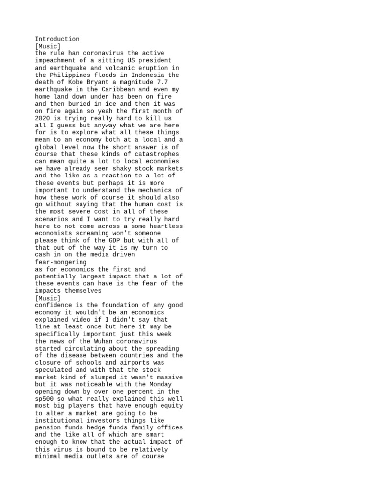 315 The Economics of Disasters 20200130T135042Z | PDF | Gross Domestic ...