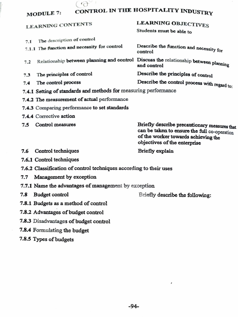 Applied Management Chapter 7 | PDF | Budget | Expense