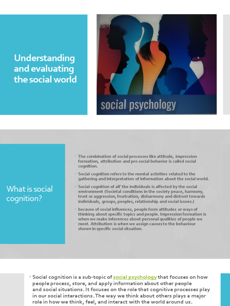 Presentation Social Psychology | PDF | Attitude (Psychology ...