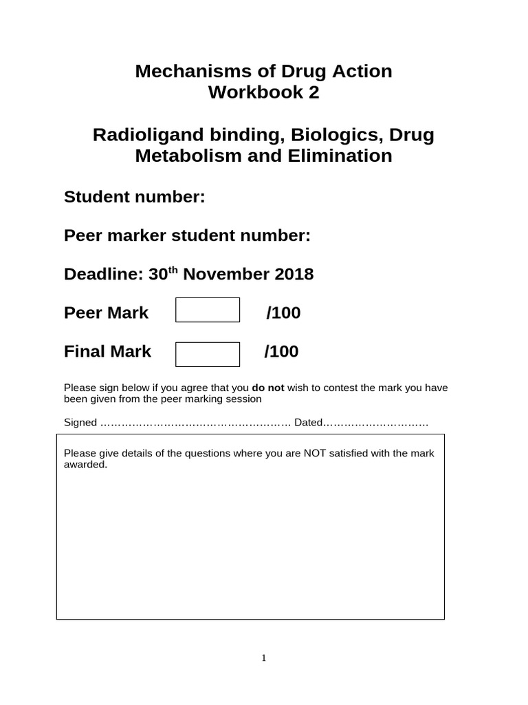 MDA_Workbook2_2021 (1) | PDF | Ligand (Biochemistry) | Biopharmaceutical