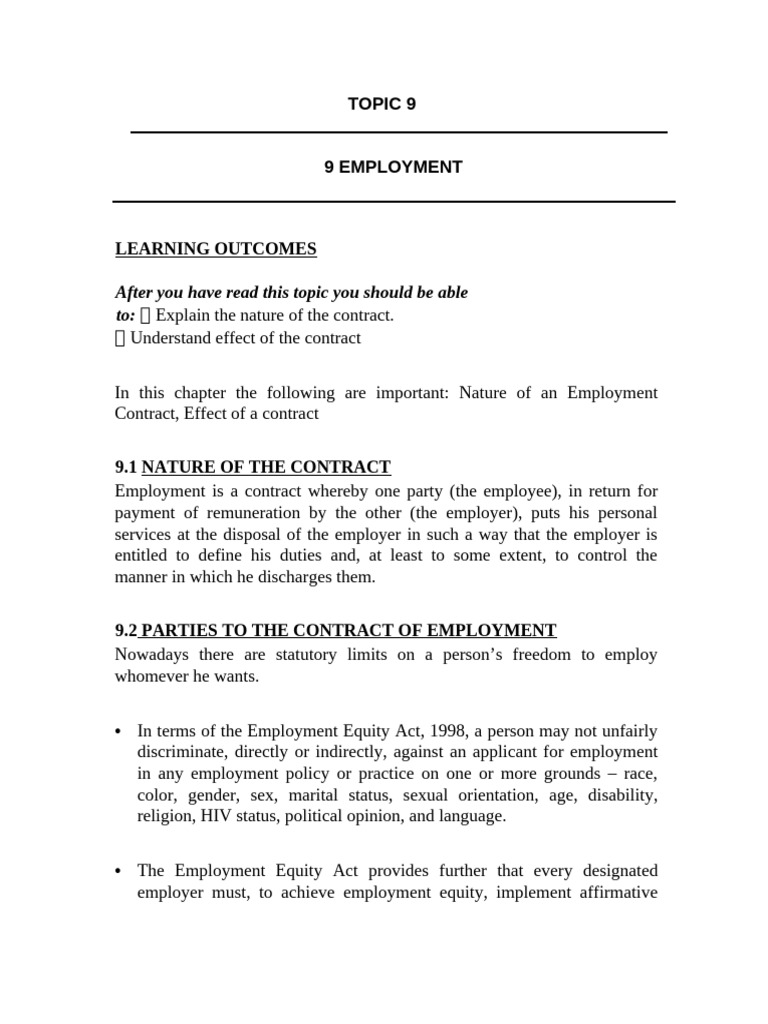 Employment Law | PDF | Employment | Overtime