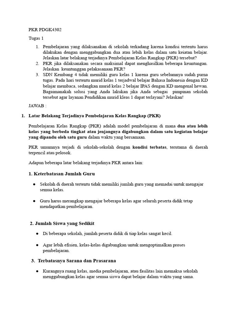Tugas.1 PKR | PDF