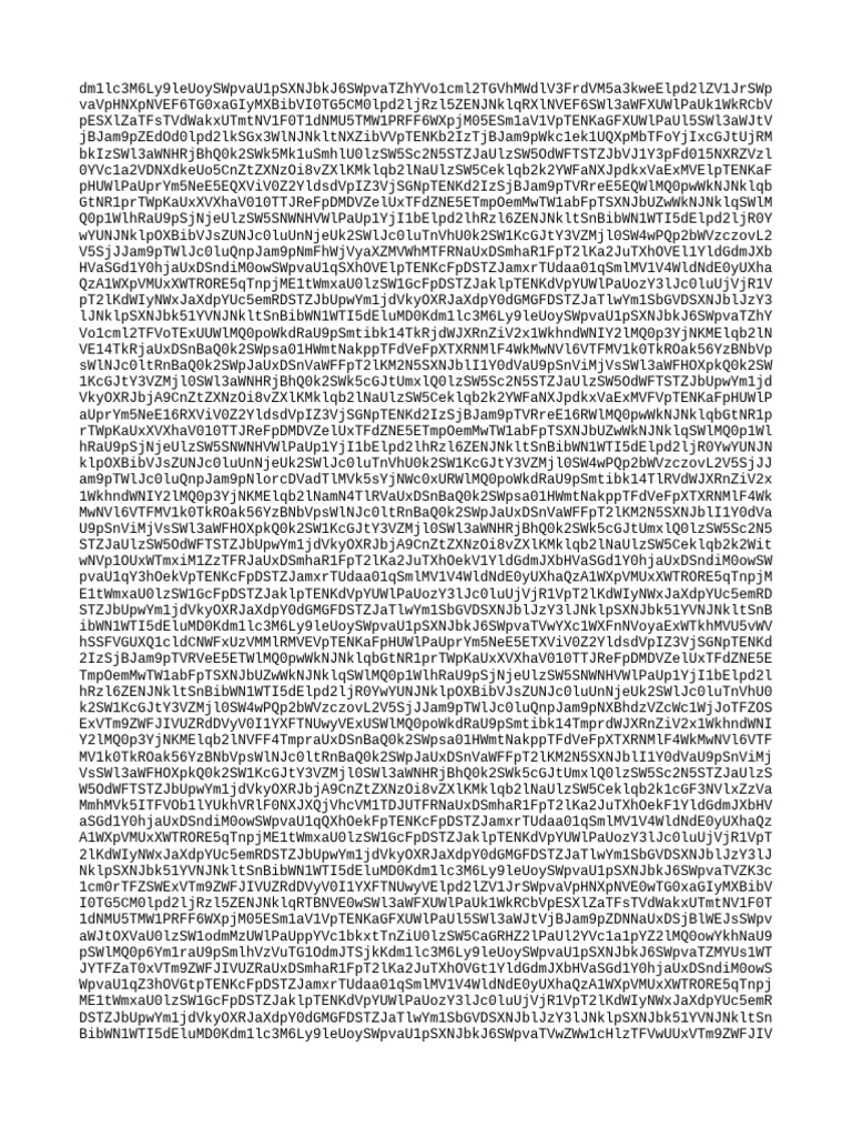 Base64 Encoded Data Stream | PDF
