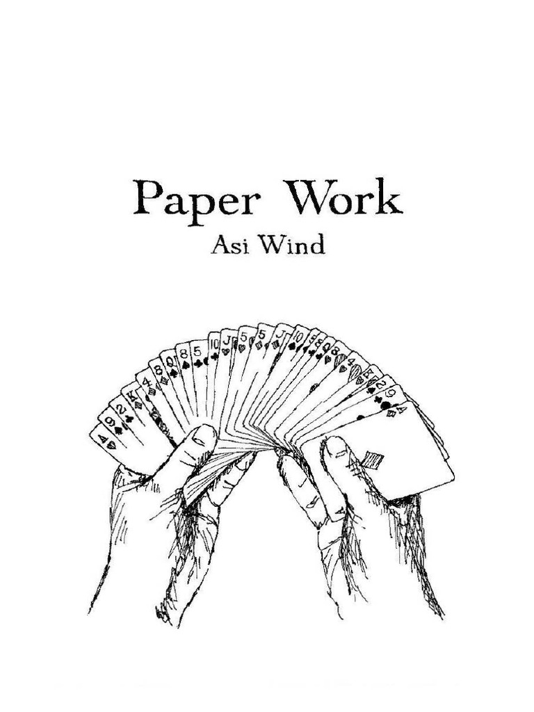 Asi Wind - Paper Work | PDF | Playing Cards | Gaming Devices