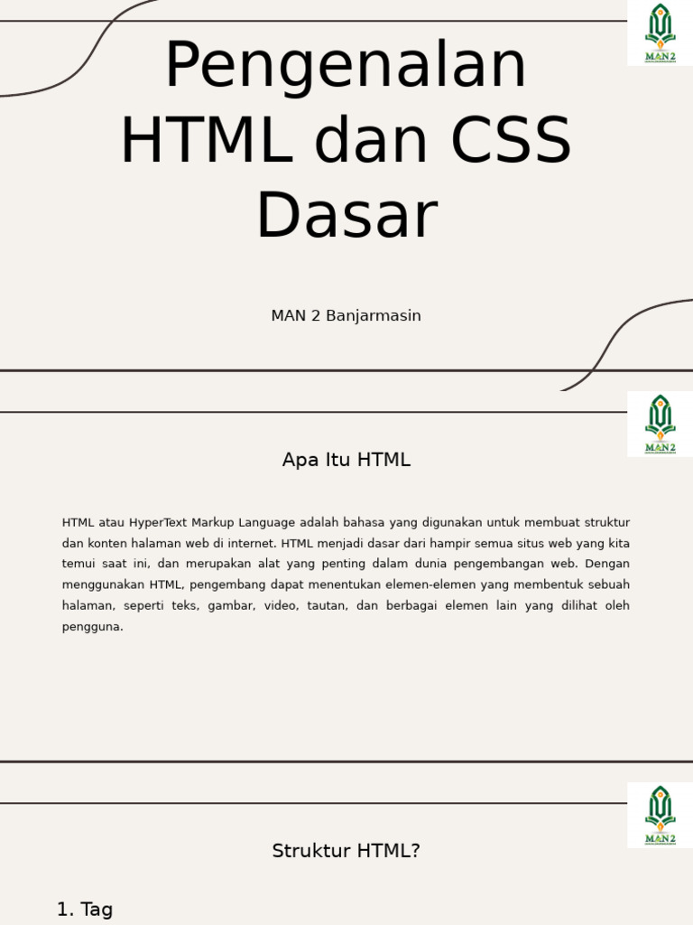 HTML Dan Css | PDF