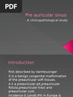 Excision of Preauricular Sinuses | PDF | Surgery | Human Anatomy