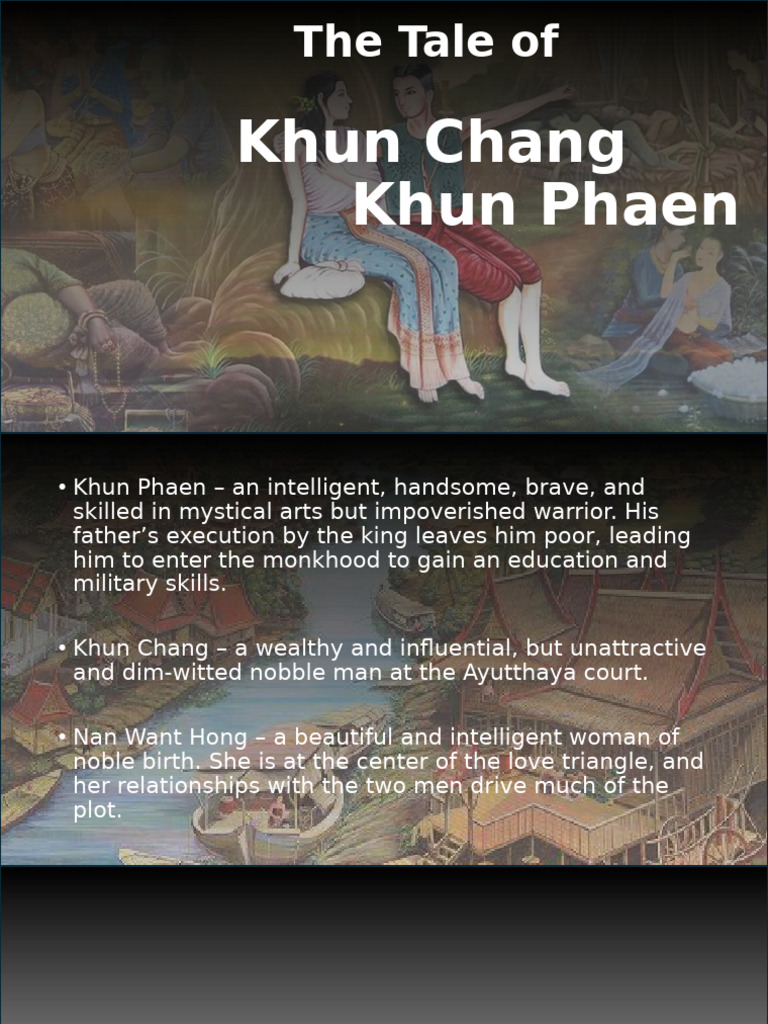 Khun Chang Khun Phaen: A Love Triangle | PDF
