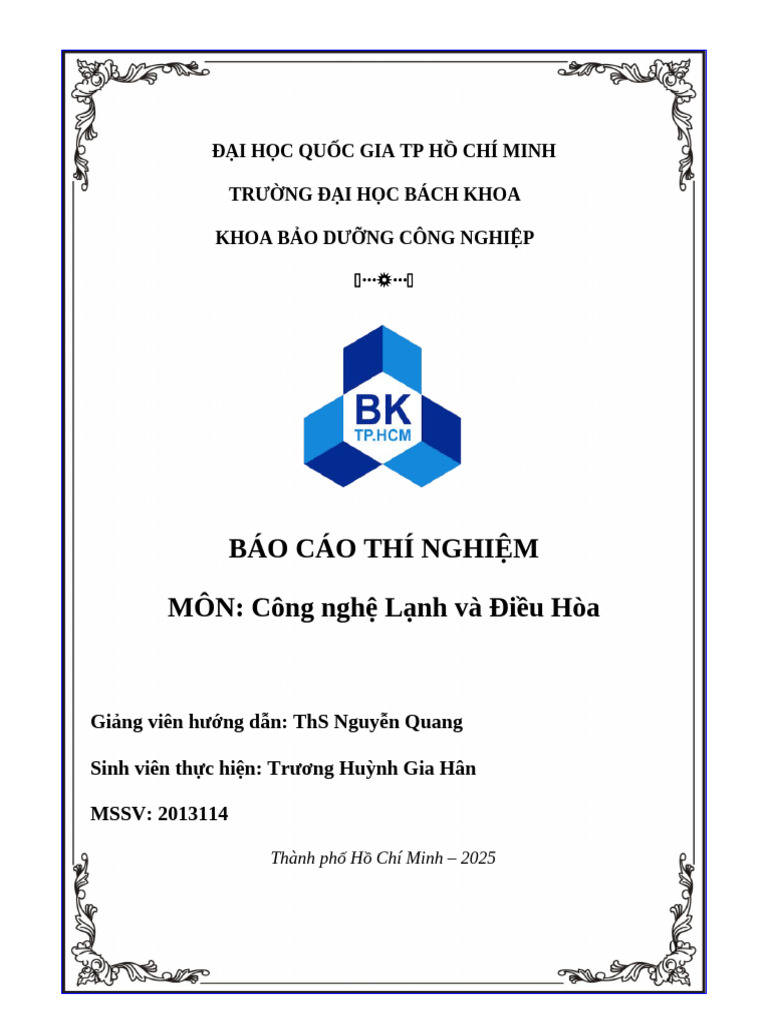Báo Cáo TH L NH T2 | PDF