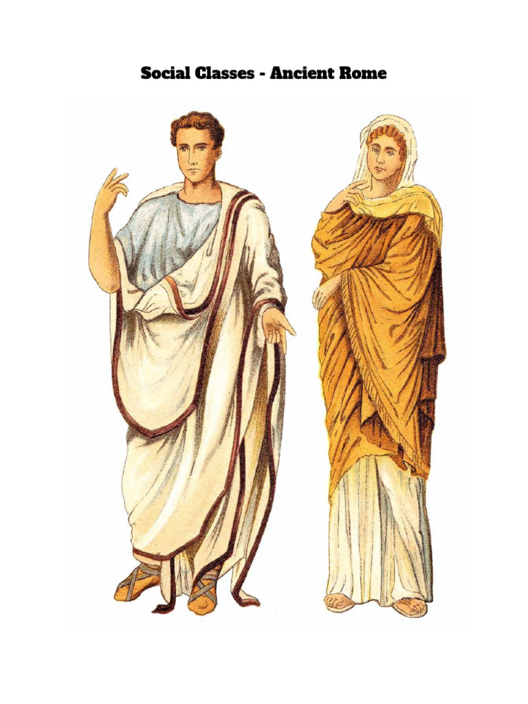 Social Classes in Ancient Rome | PDF | Spartacus | Ancient Rome