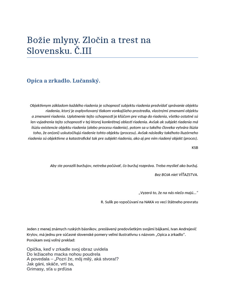 Bozie Mlyny Cast III Lucansky Judita NAKA | PDF