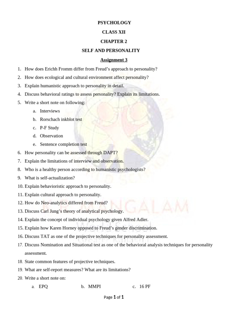 Chapter 2 Assignment 3 Pdf