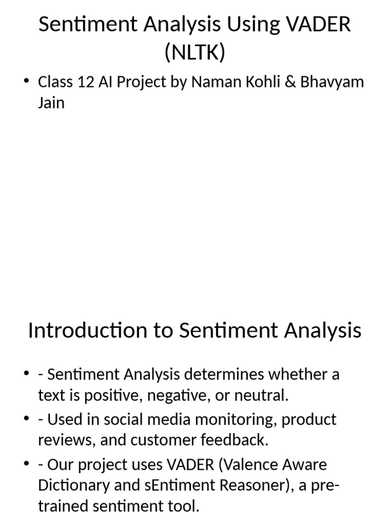 VADER Sentiment Analysis of IMDb Reviews | PDF