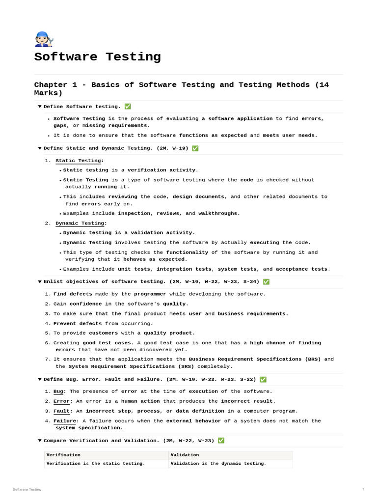 Software Testing | PDF | Software Testing | Graphical User Interfaces
