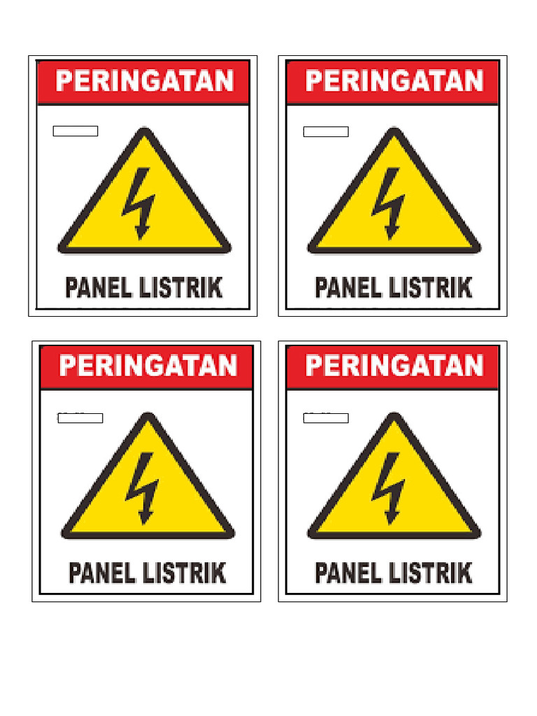 PANEL LISTRIK FIX | PDF