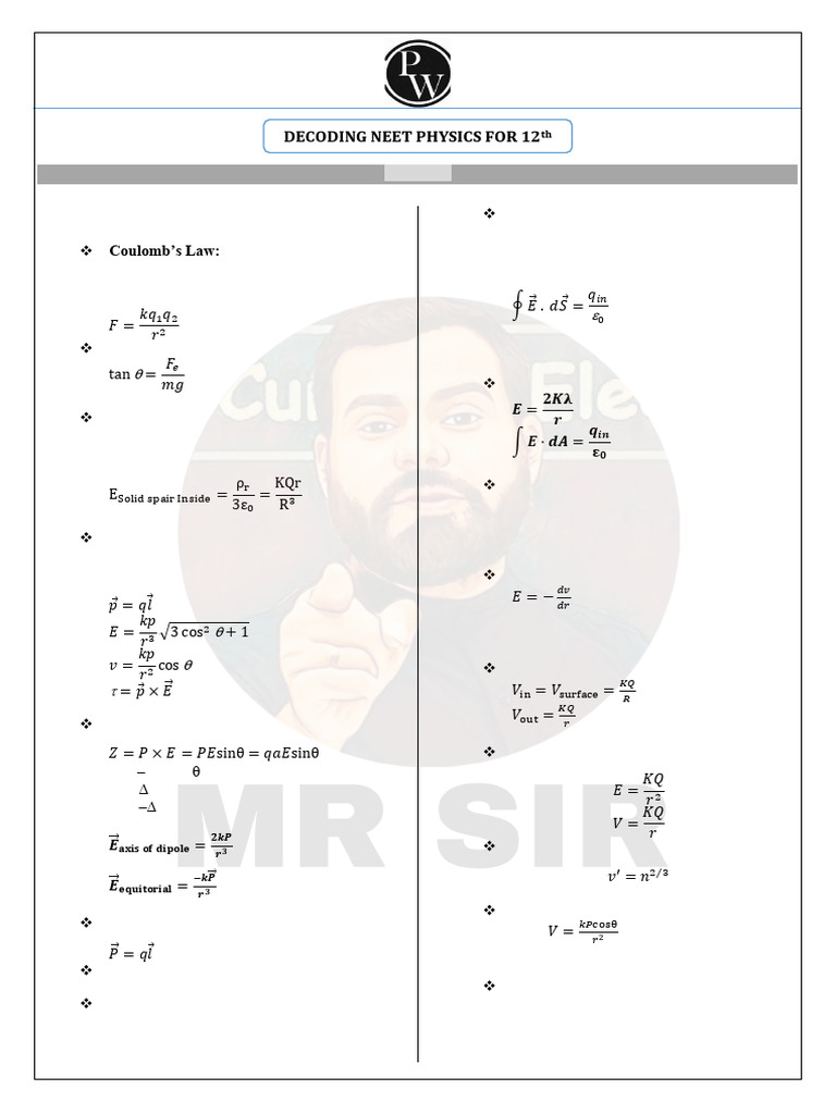Decoding NEET Physics 12th MR Sir Mahaveer | PDF | P–N Junction ...