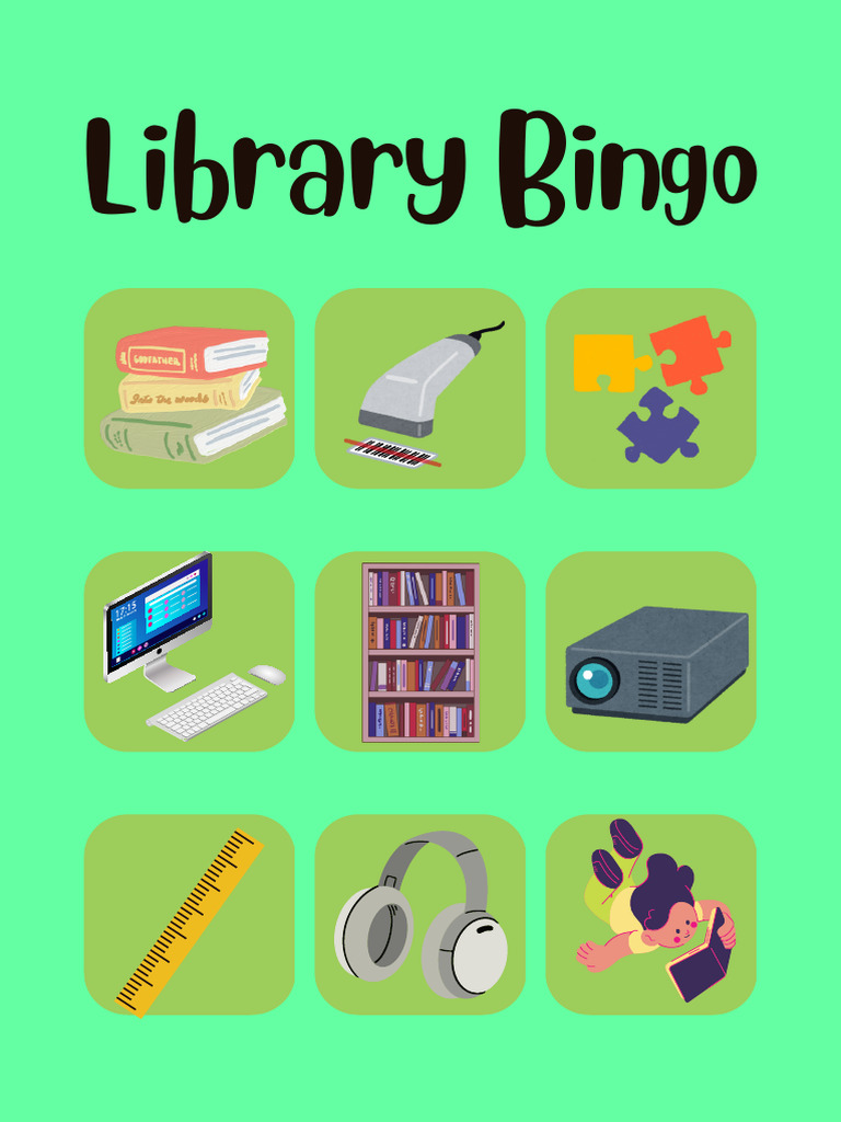Library Bingo Game | PDF