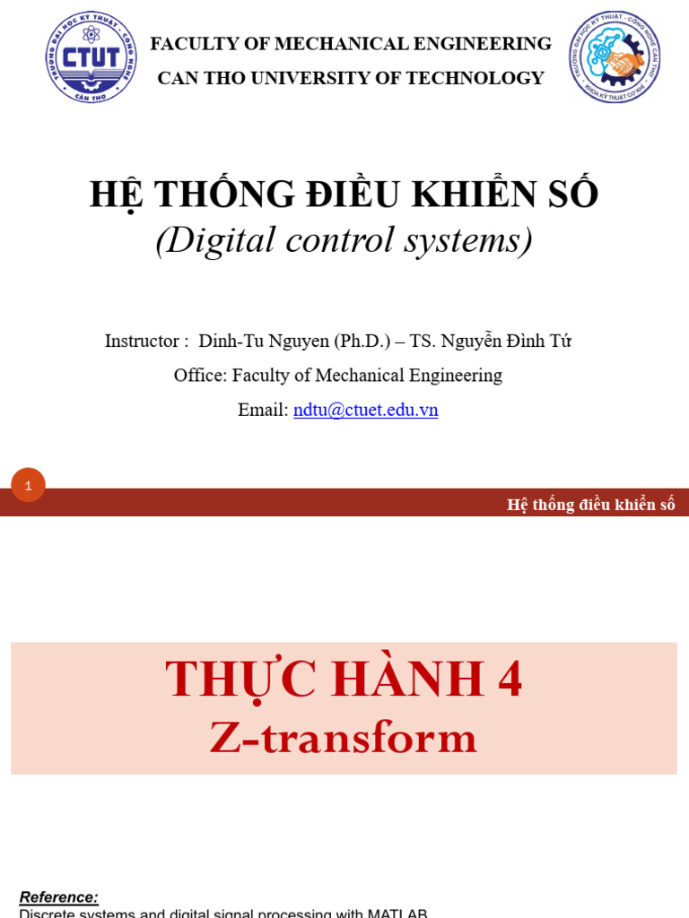 Digital Control System Ex4 | PDF