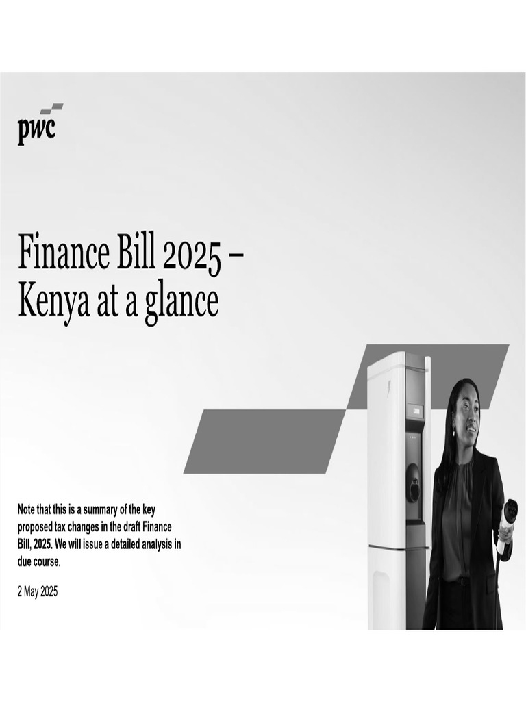PwC Finance Bill 2025 Overview | PDF