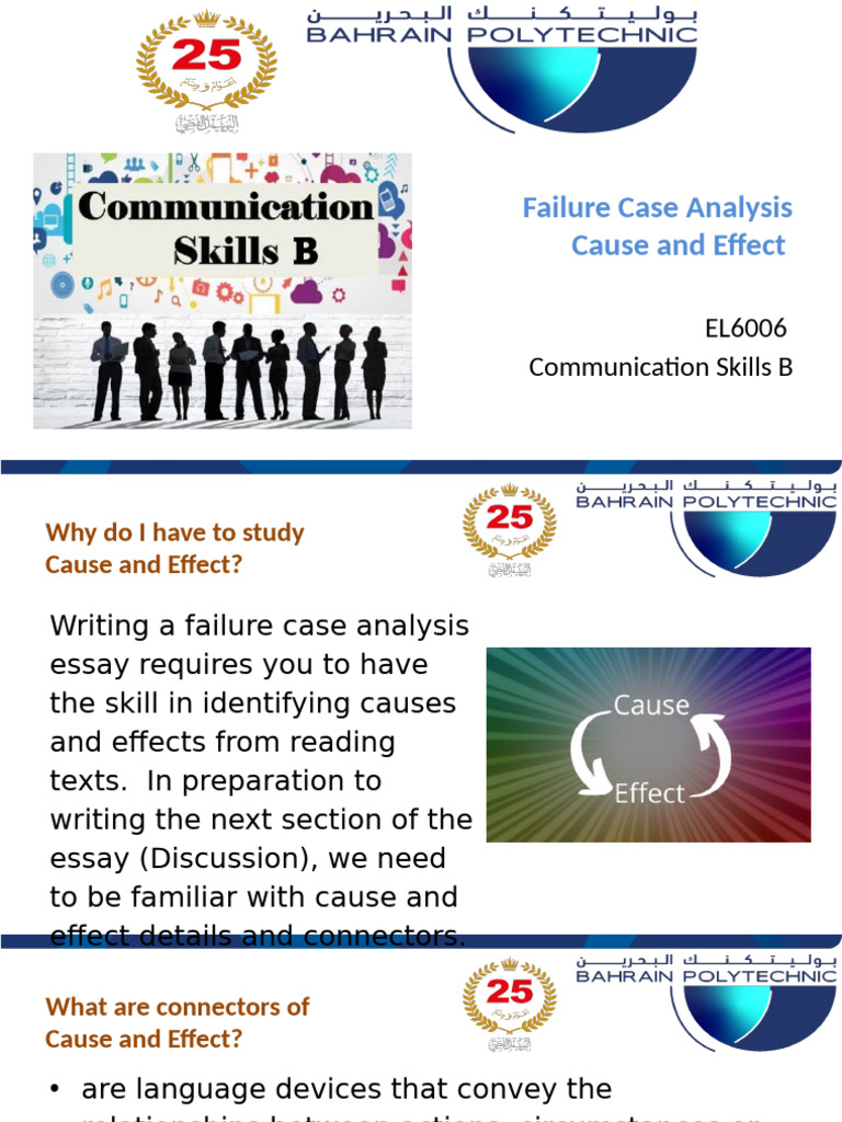 Cause and Effect - Learners | PDF