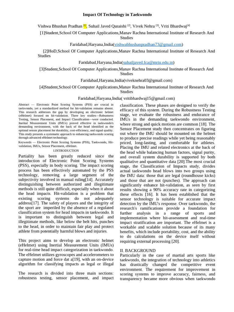 Formatted Research Paper Springer Style | PDF | Augmented Reality ...