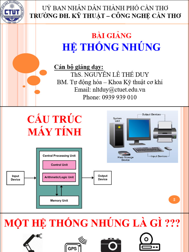 BaiGiang HeThongNhung 2024 | PDF