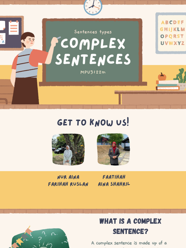 Understanding Complex Sentences | PDF | Clause | Sentence (Linguistics)