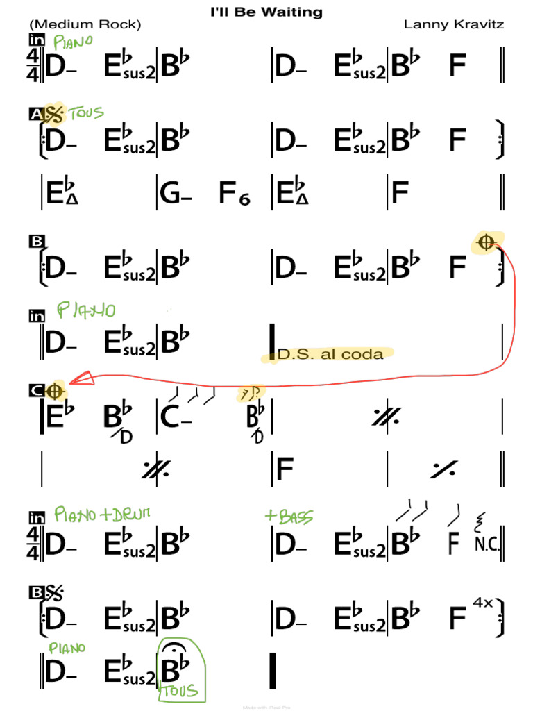 I'll Be Waiting | PDF