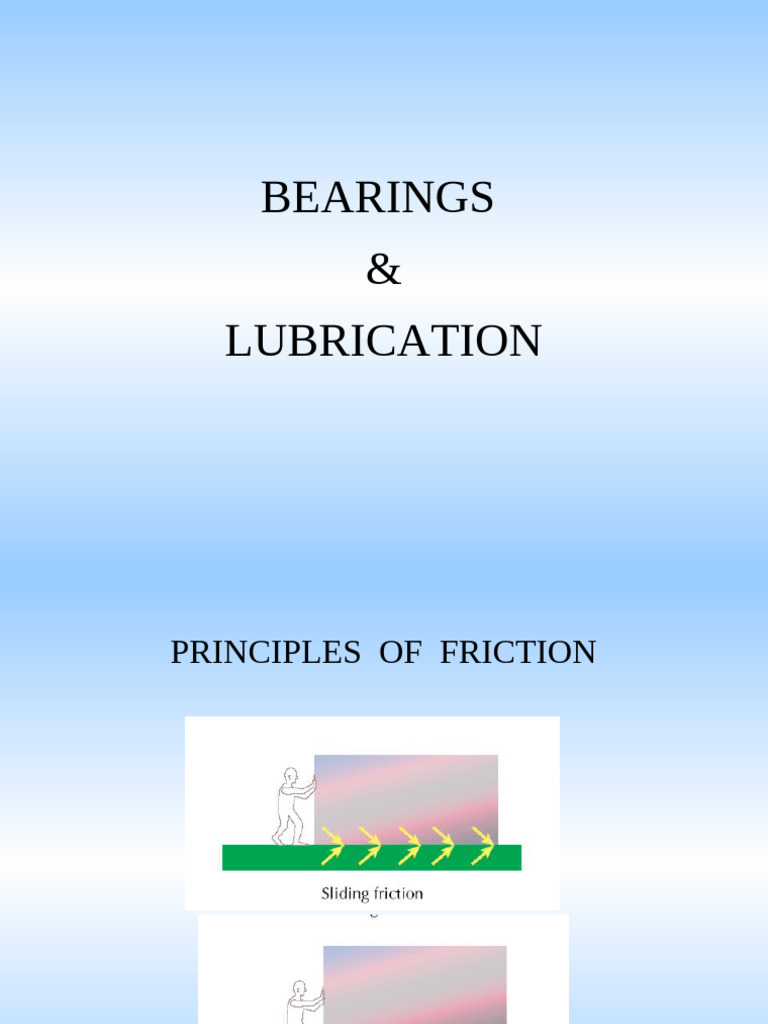 30bearingslubrication Fope 091002083832 Phpapp01 | PDF | Lubricant | Bearing (Mechanical)