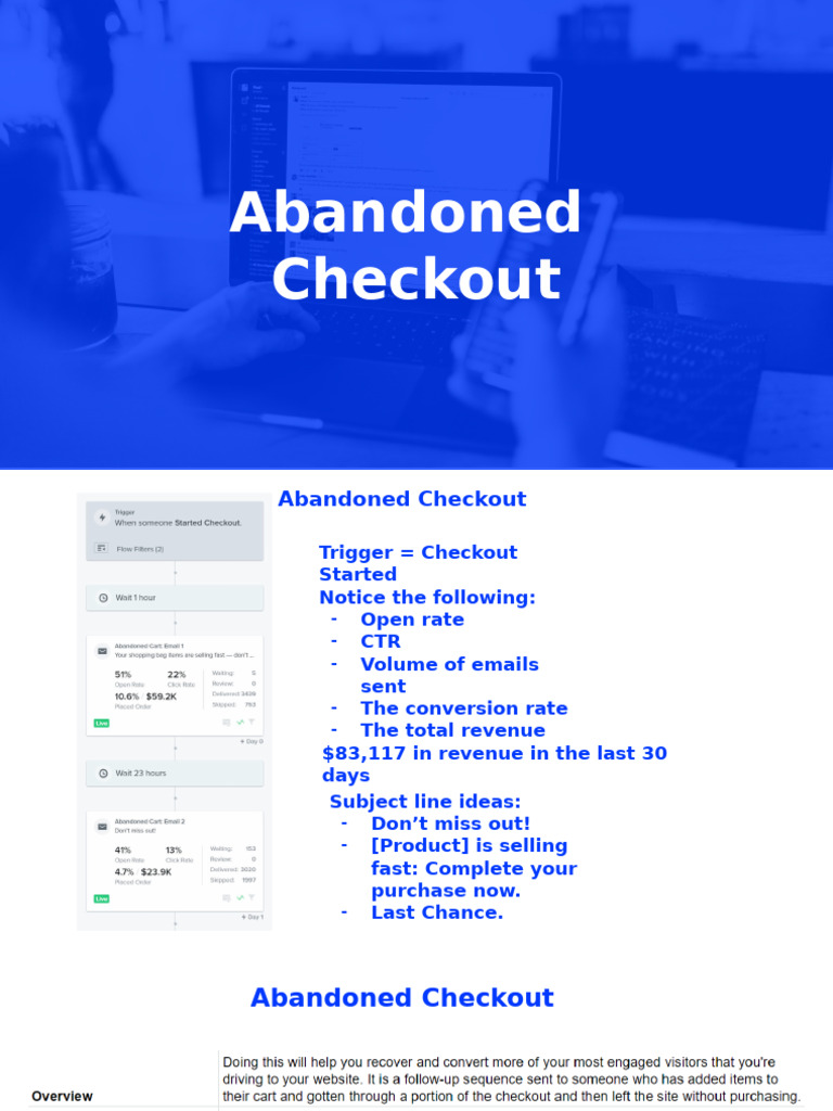 10-Abandoned Checkout | PDF