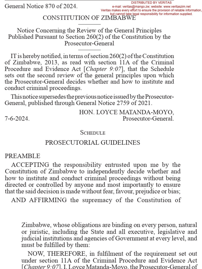 GN 2024-0870 Notice Concerning the Review of the General Principles ...