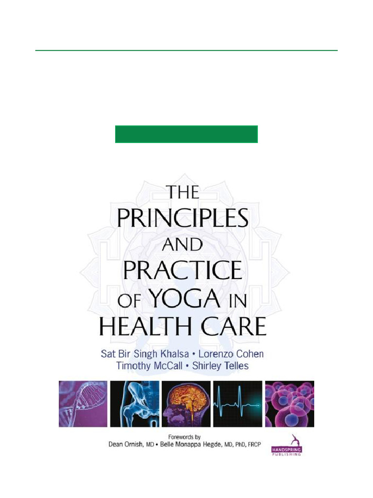 Yoga Therapy Principles in Healthcare | PDF | Alternative Medicine | Asana