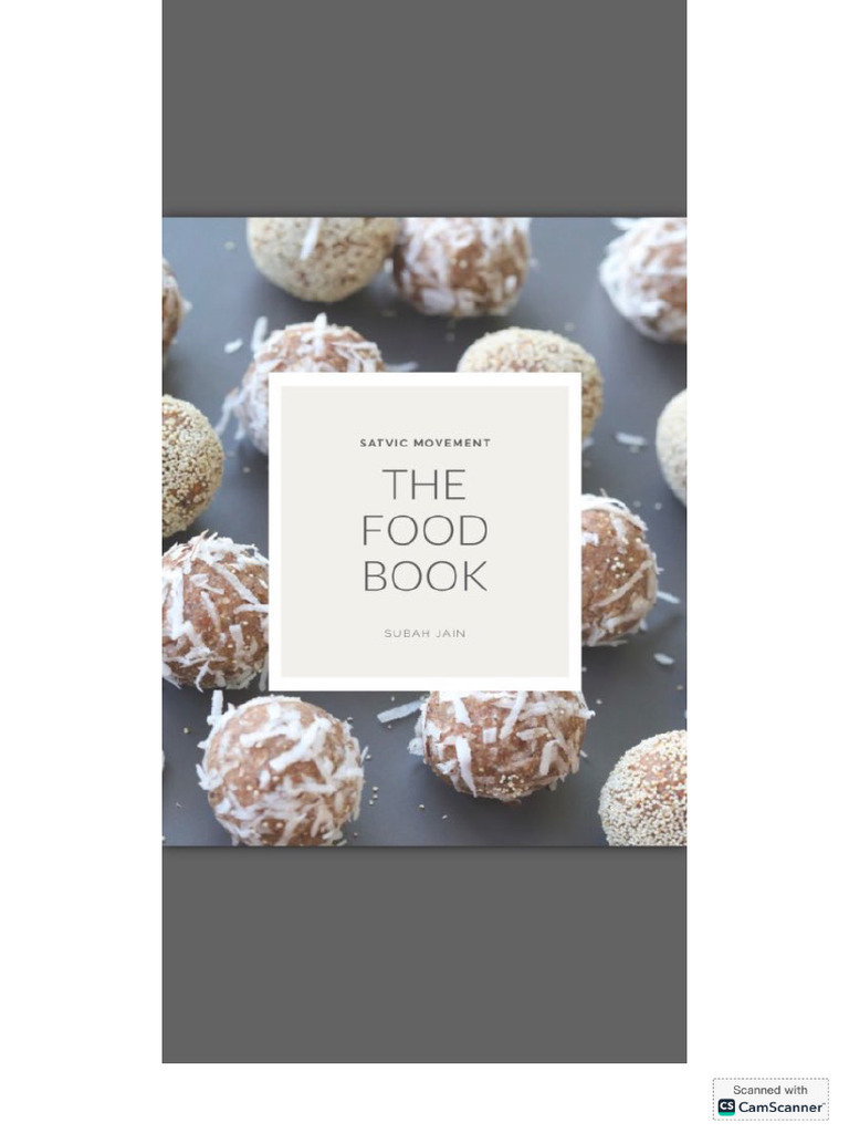 Satvik Food Book | PDF