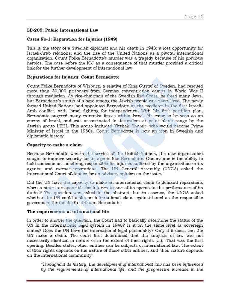 PIL Cases | PDF | International Law | Jurisdiction