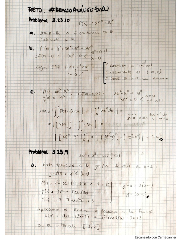 Reto #RepasoAnÃ¡lisisEvAU - SOLUCIÃ N | PDF