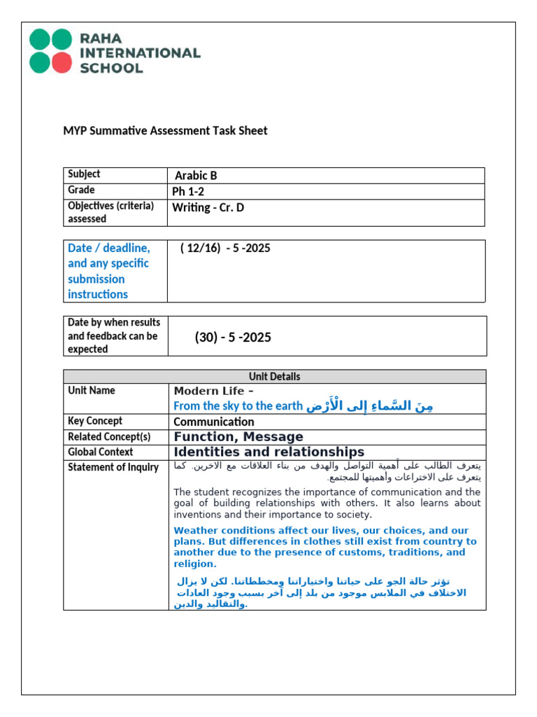 Tasksheet G7 Writing Term3 | PDF | Communication | Word