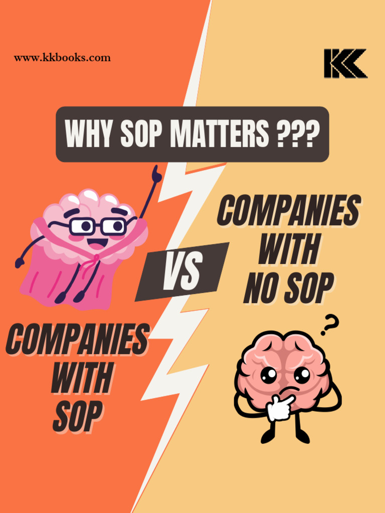 Why Sop Matters ???: Companies With No Sop Companies With SOP | PDF