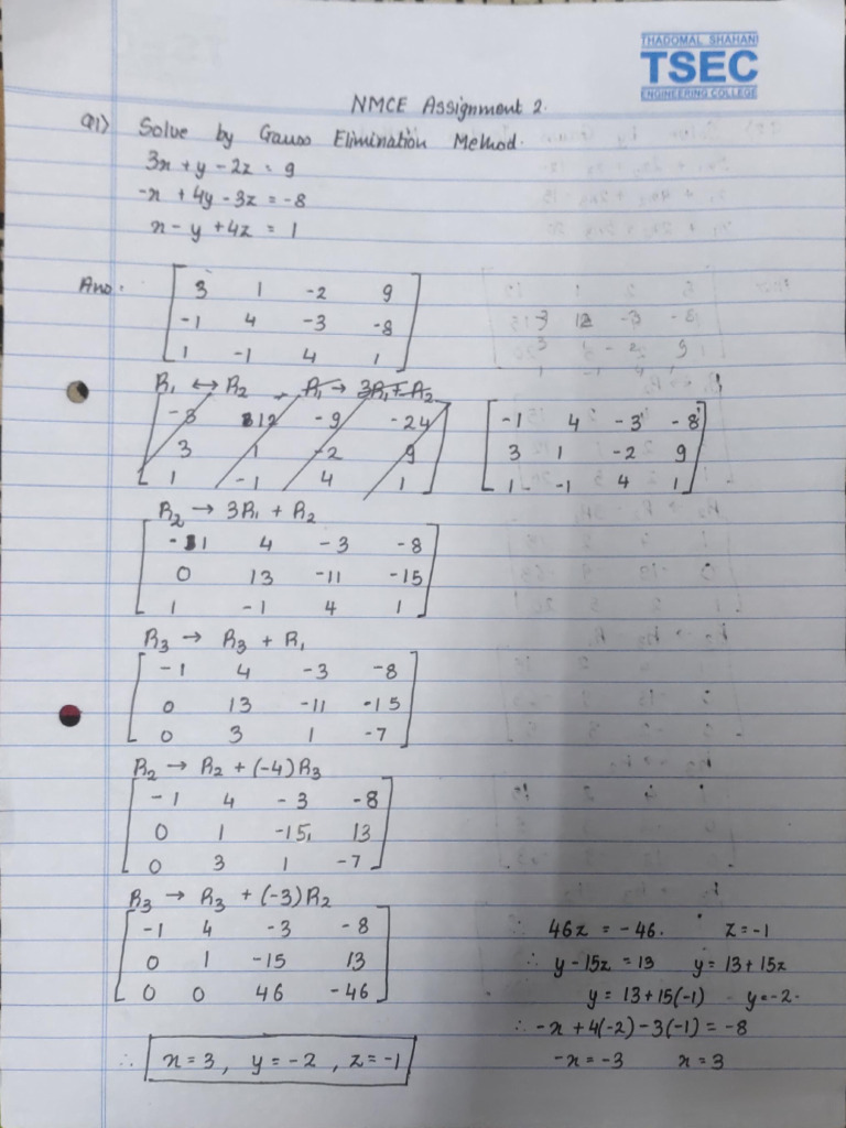 NMCE Assignment - 2 | PDF