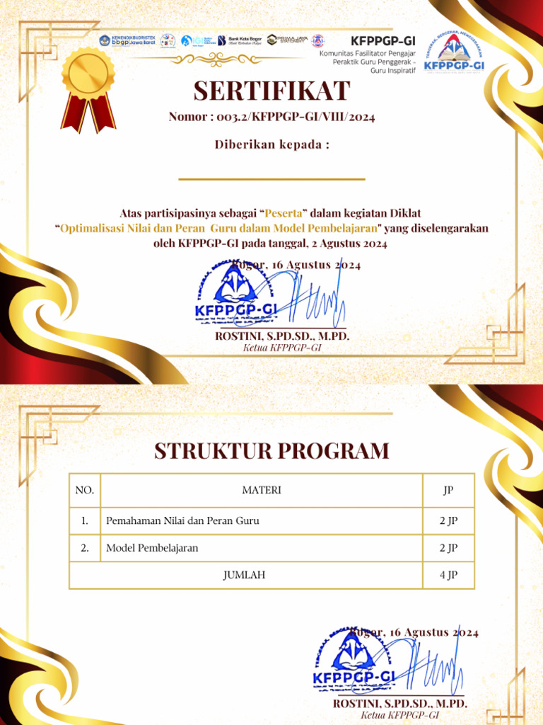 Windi Rahmasari, S.pd-Certificate | PDF