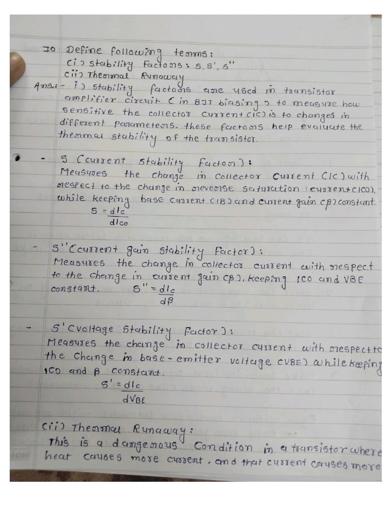 BE Assignment On BJT 2.0 | PDF