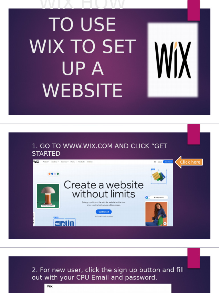 Presentation For WIX Activity | PDF | Internet | Computing