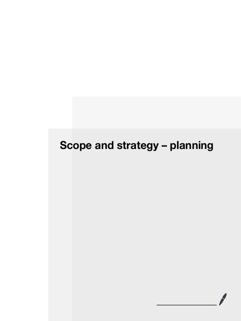 Isa 300 Scope and Strategy | PDF | Audit | Financial Services