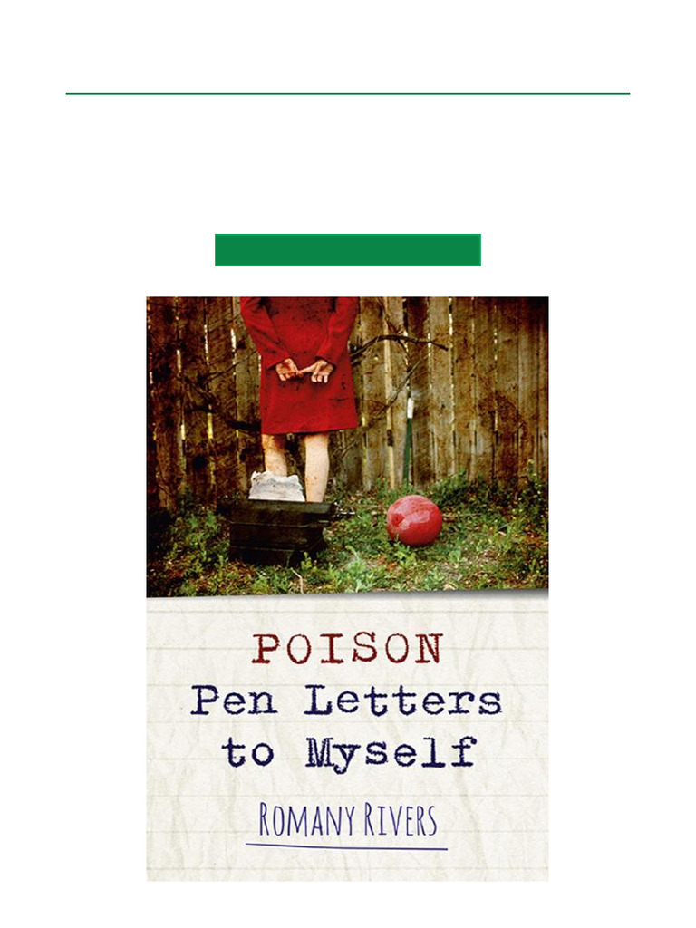 Poison Pen Letters to Myself Digital Download | PDF