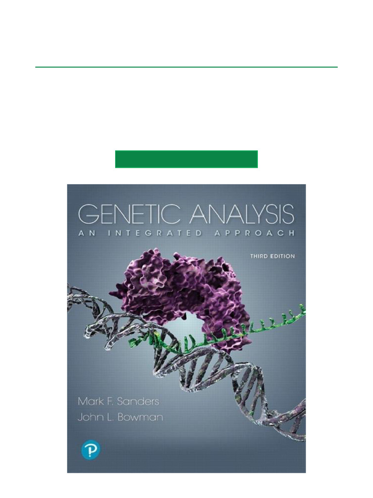 Mastering Genetics With Pearson Etext Access Code For Genetic Analysis An Integrated Approach ...