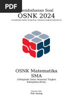 Soal Dan Pembahasan OSNP Matematika SMA 2024 | PDF