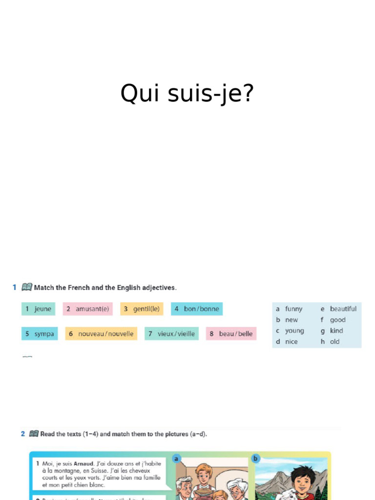 1 Qui Suis-Je | PDF